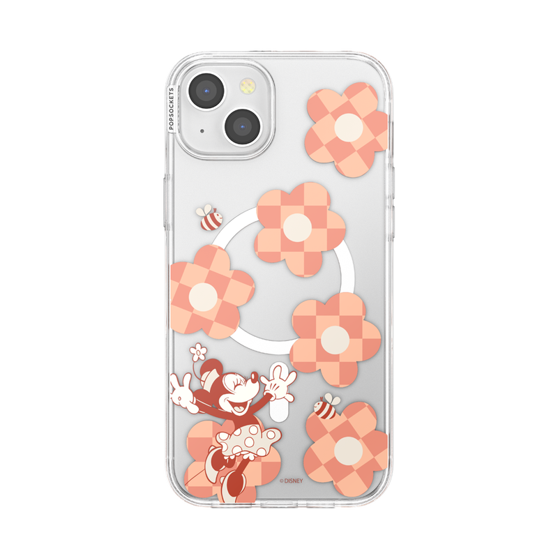 Minnie Checkered Flower — iPhone 15 Plus MagSafe Case | MagSafe Cases ...
