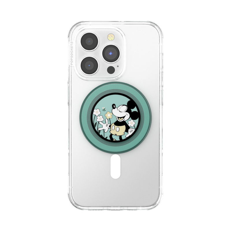 Tonal Flower Mickey — MagSafe PopGrip | MagSafe PopGrip | PopSockets