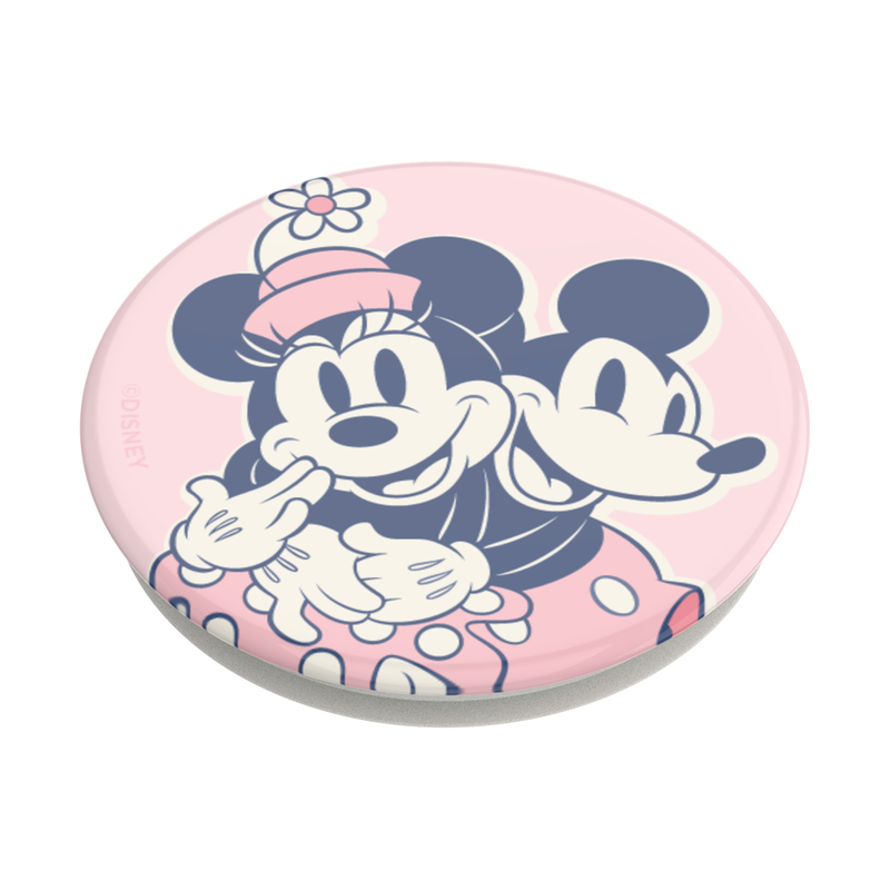 Mickey Mouse & Minnie Mouse Pink PopGrip | PopSockets® Official