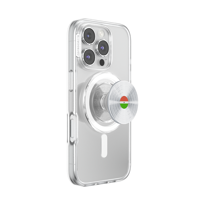 Backspin Aluminum 45rpm Silver — MagSafe PopGrip | MagSafe PopGrip ...