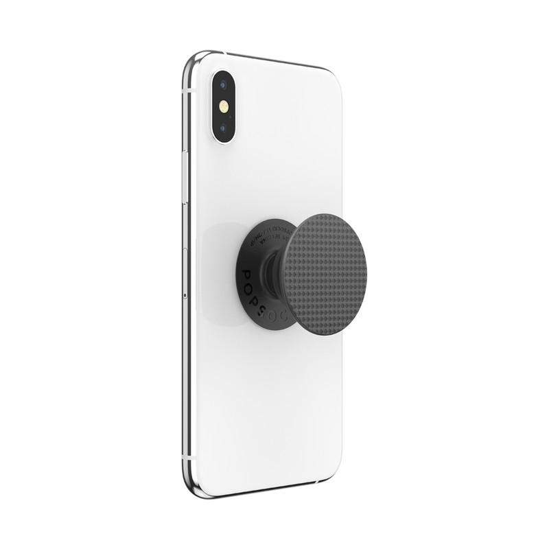 Knurled Texture Black PopGrip | PopSockets® Official