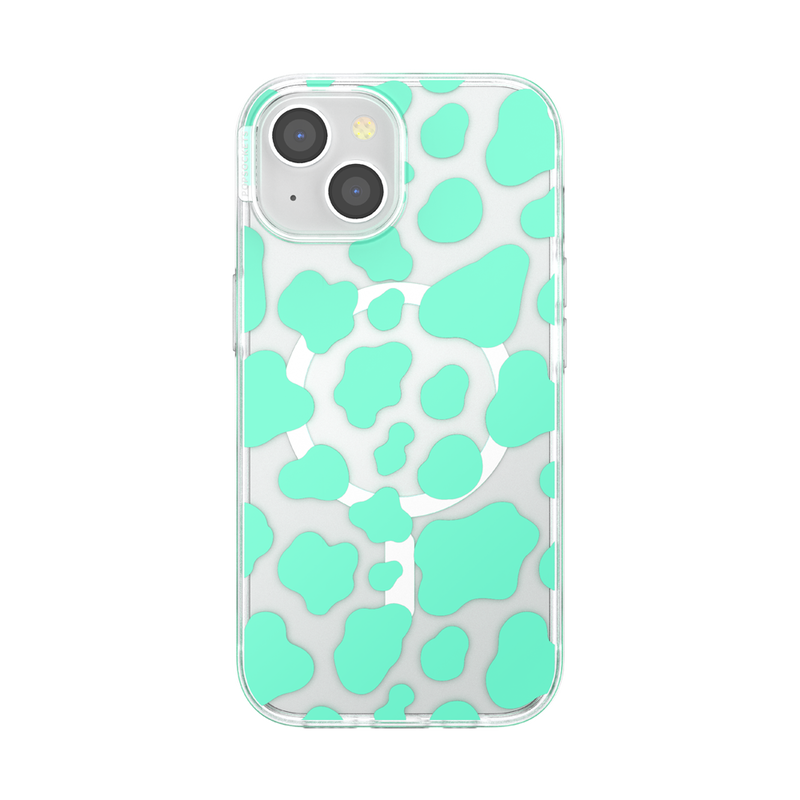 Turquoise Cow Cow — iPhone 15 MagSafe Case | MagSafe Cases | PopSockets