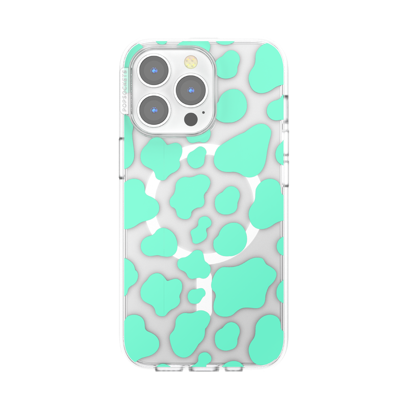 Turquoise Cow Cow — iPhone 13 Pro MagSafe Case | MagSafe Cases | PopSockets