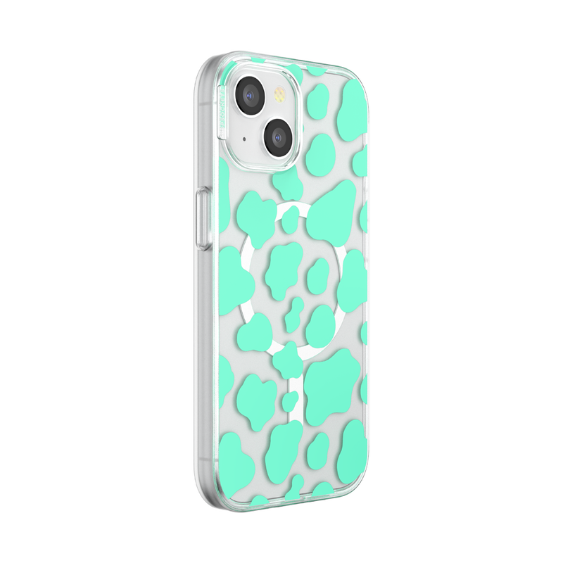 Turquoise Cow Cow — iPhone 15 MagSafe Case | MagSafe Cases | PopSockets