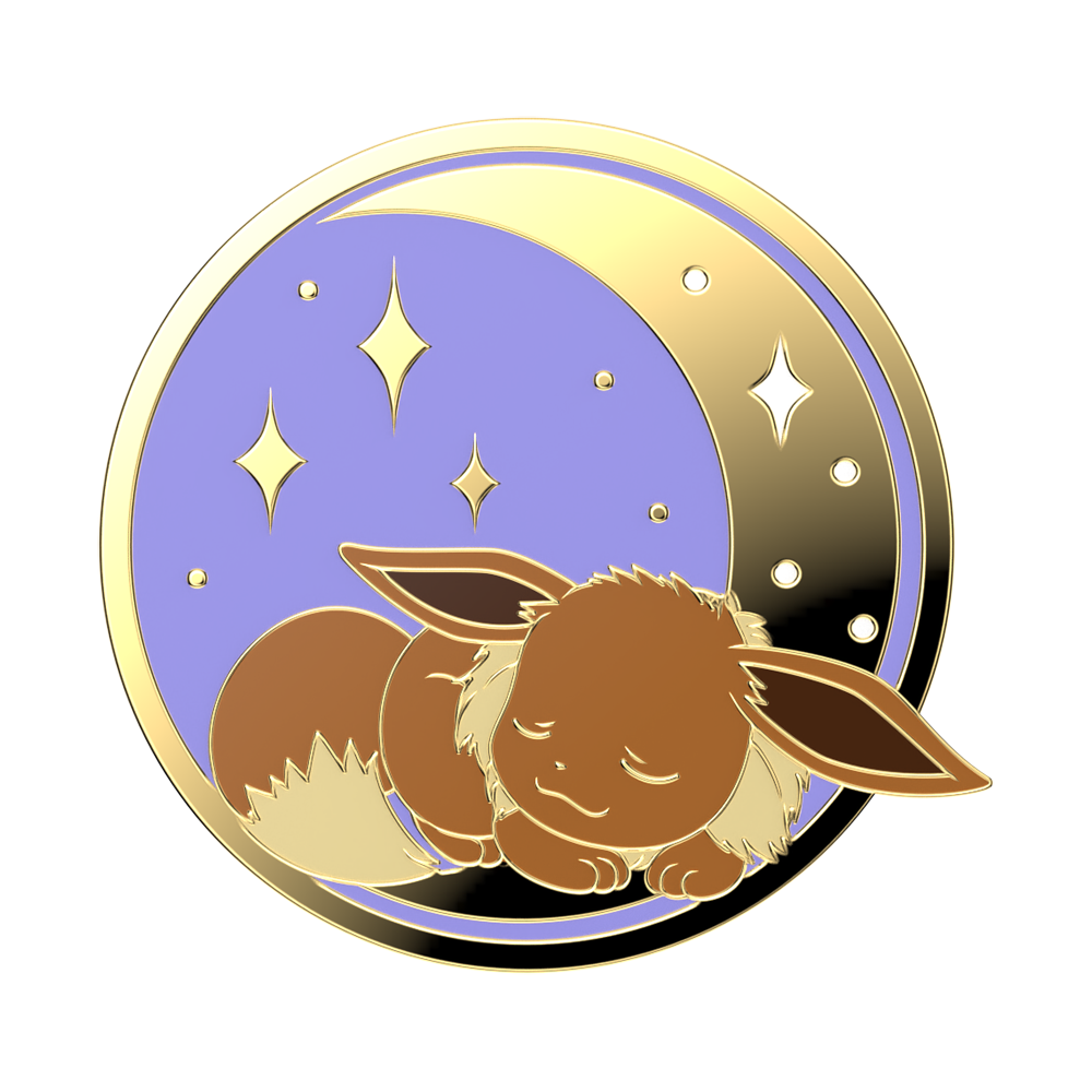 Pokémon - Enamel Eevee Nap PopGrip | PopSockets® Official